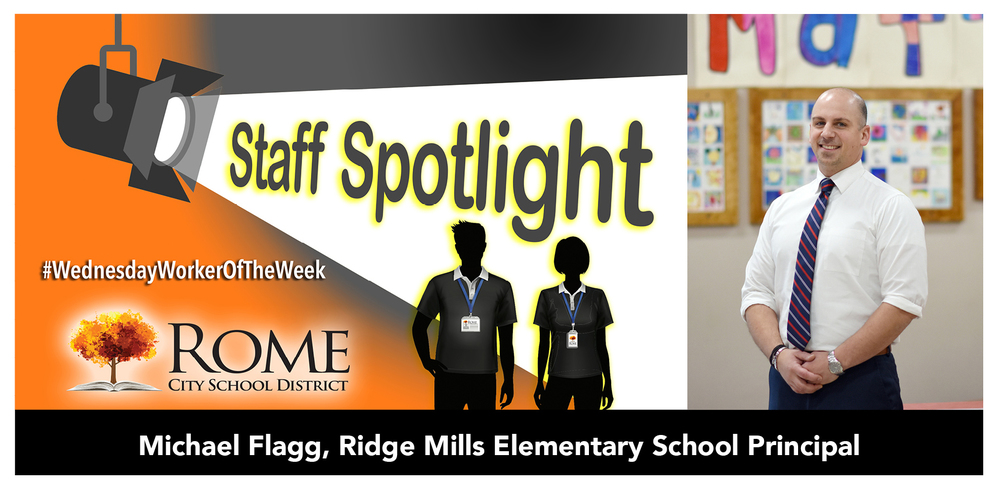 Michael Flagg – Staff Spotlight for 1.4.23 | Rome Elementary Schools