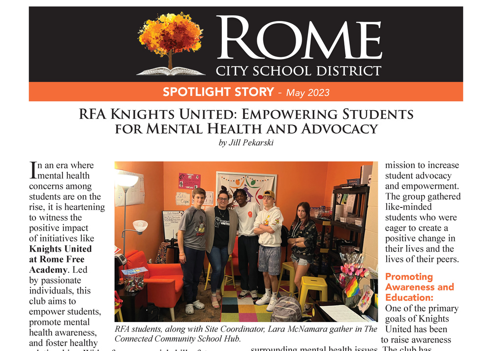 News | Rome Free Academy